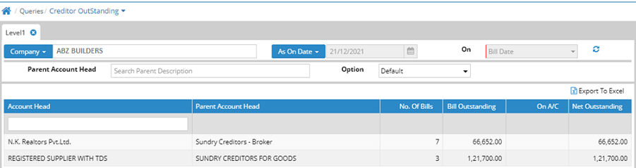 Material Reconciliation Process